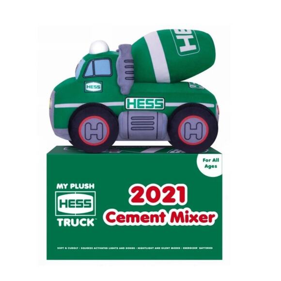 Hess | Toys | Hess 22 My Hess Toy Truck Plush Cement Mixer New With Tag ...